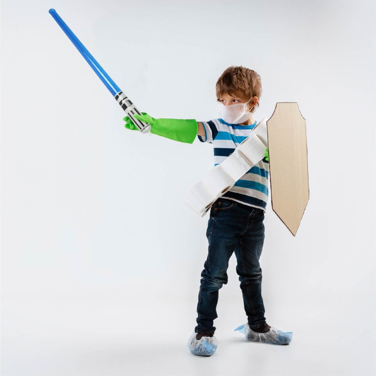 Inflatable Lightsaber Light Saber Toy Colourful - AGS Inflatable Products