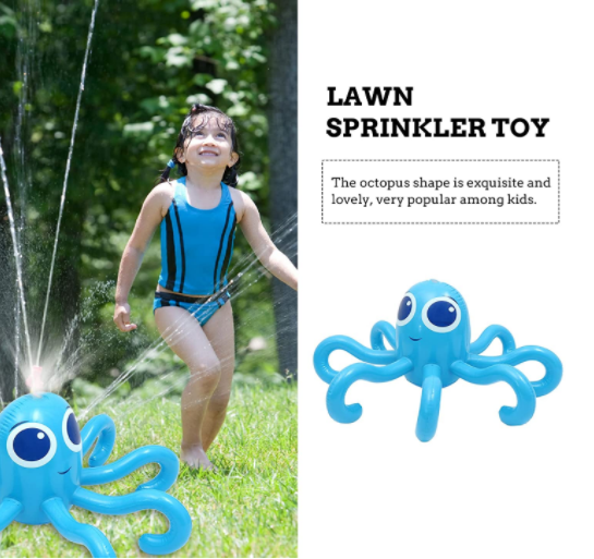 Octopus Water Sprinkler Outdoor Sprinklers For Garden - AGS Inflatable ...