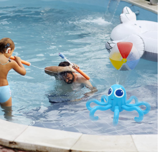 Octopus Water Sprinkler Outdoor Sprinklers For Garden - AGS Inflatable ...
